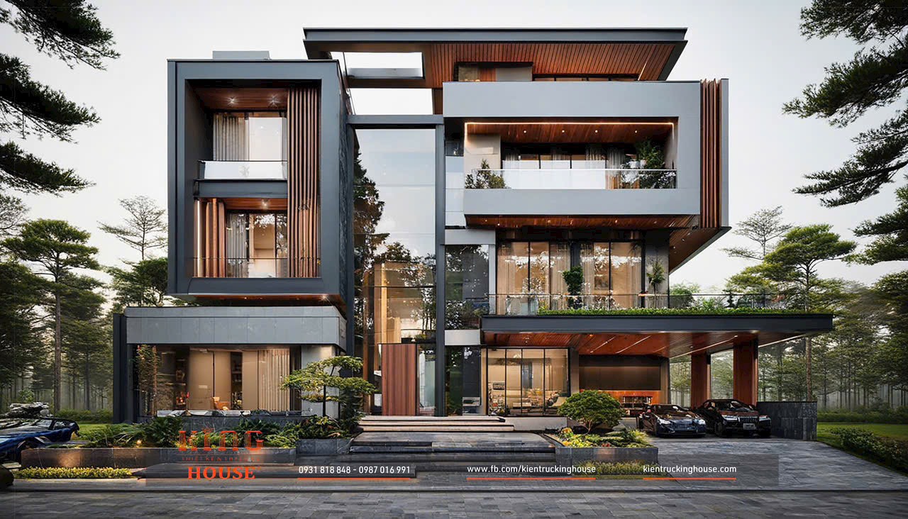 Mẫu Thiết Kế Biệt Thự Hiện Mái Bằng Thành Phố Thủ Đức Tp.Hồ Chí Minh